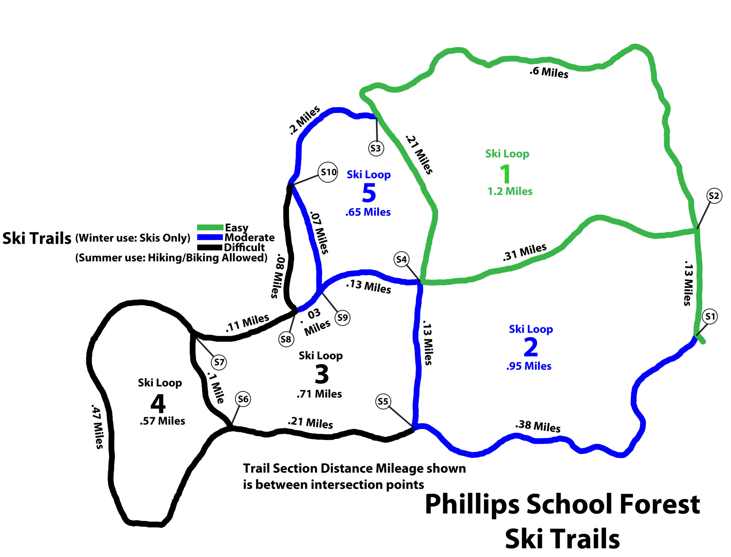 Trails - Trail Detail - Phillips School Forest